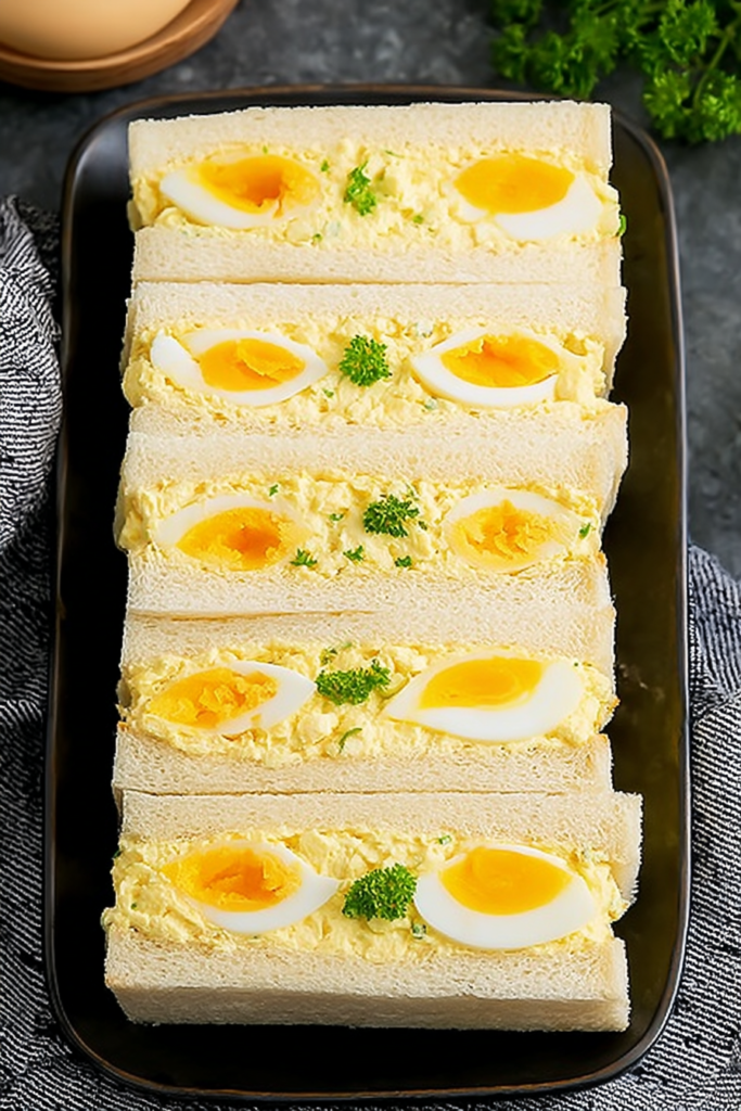 Japanese Egg Salad Sandwich Recipe: Easy Tamago Sando