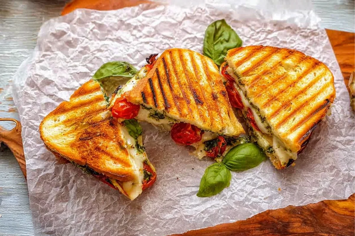 Starbucks Tomato Mozzarella Panini Copycat (Even Better at Home)