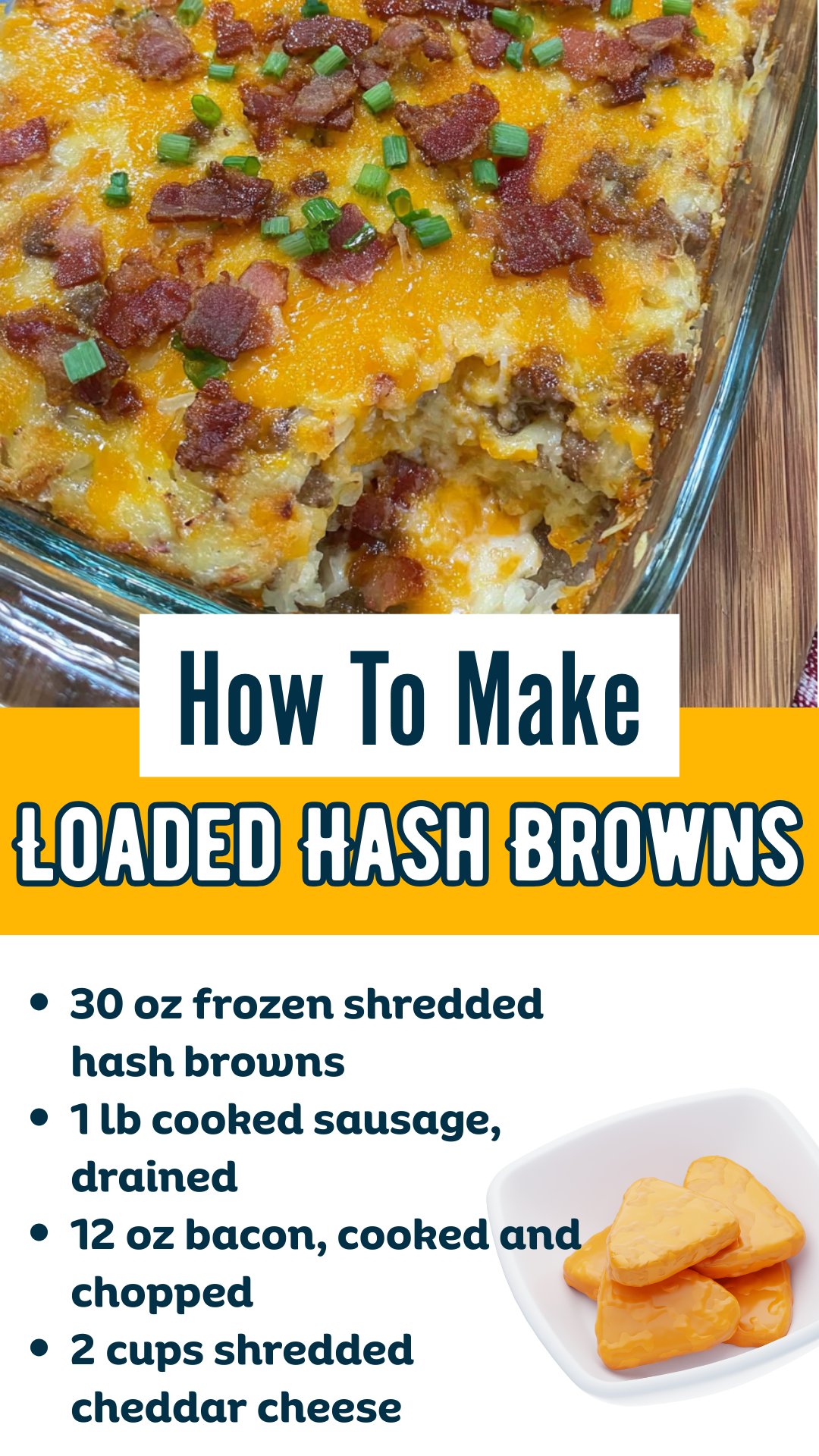 Loaded Hash Browns Recipe