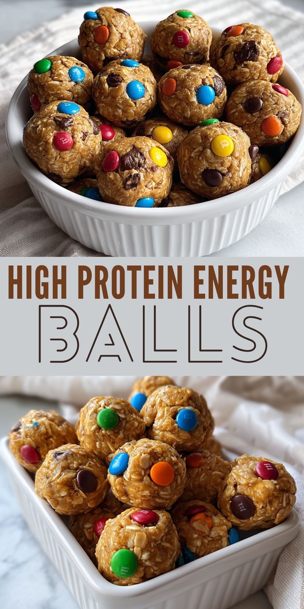 High Protein Energy Balls That Taste Like Cookie Dough