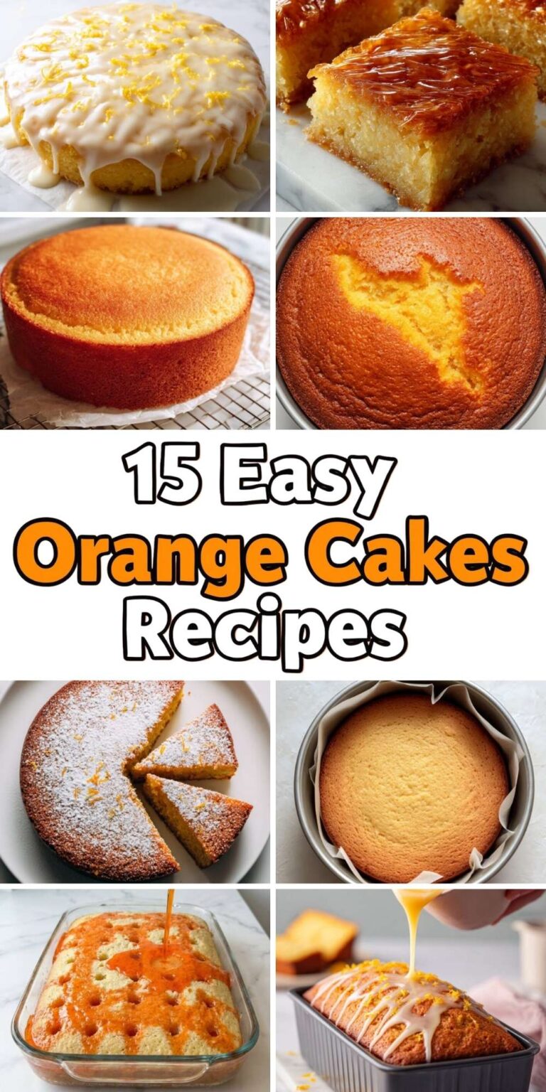 15 Easy Orange Cakes Recipes You’ll Want to Bake Again and Again