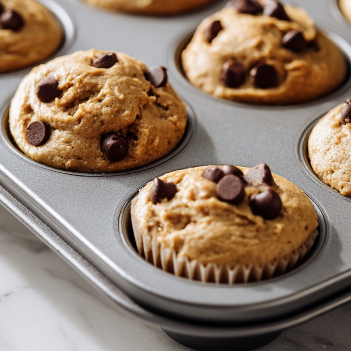Low Calorie High Protein Banana Muffins