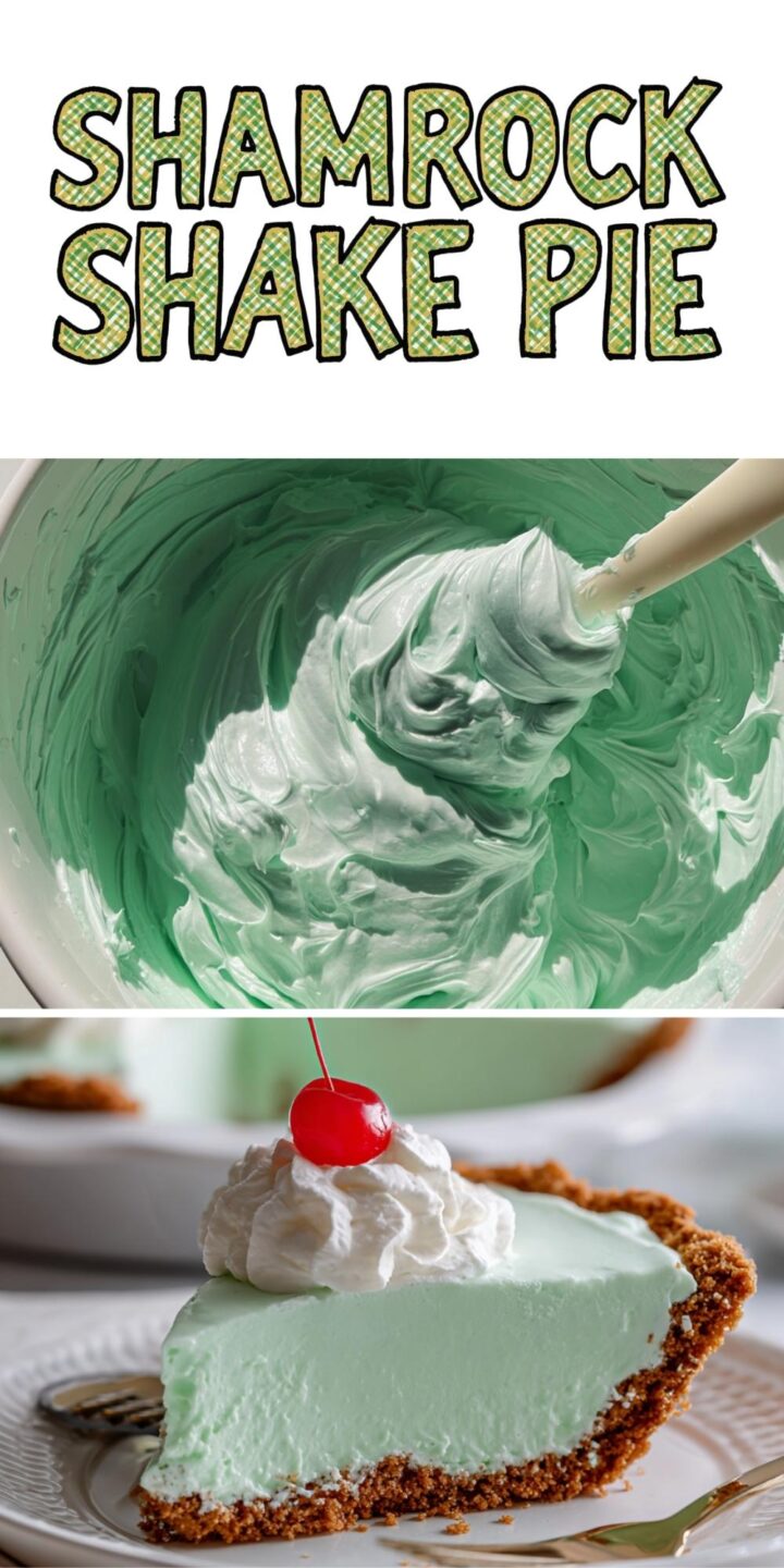 Shamrock Shake Pie