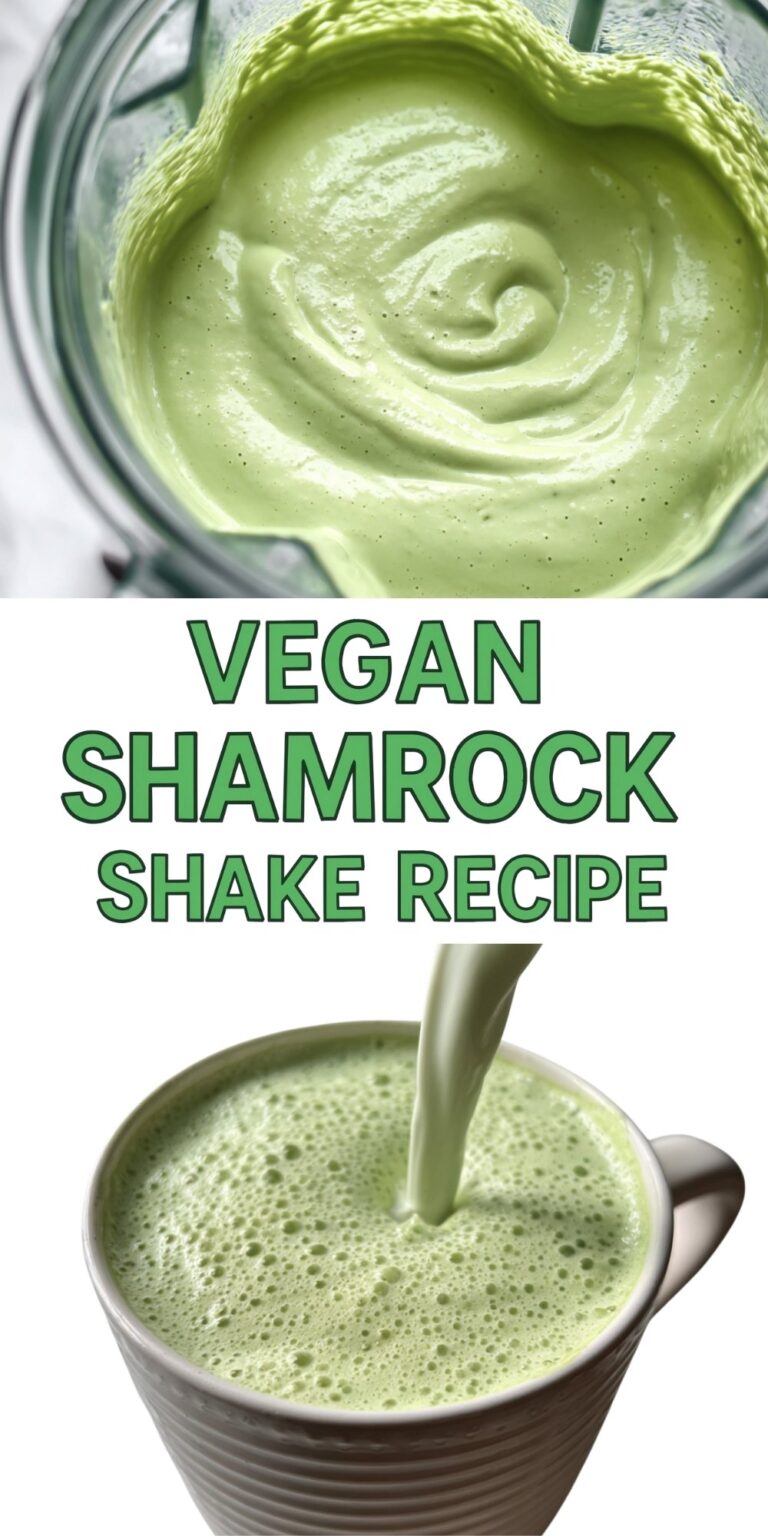 Vegan Shamrock Shake Recipe (Creamy, Dairy-Free & Easy)