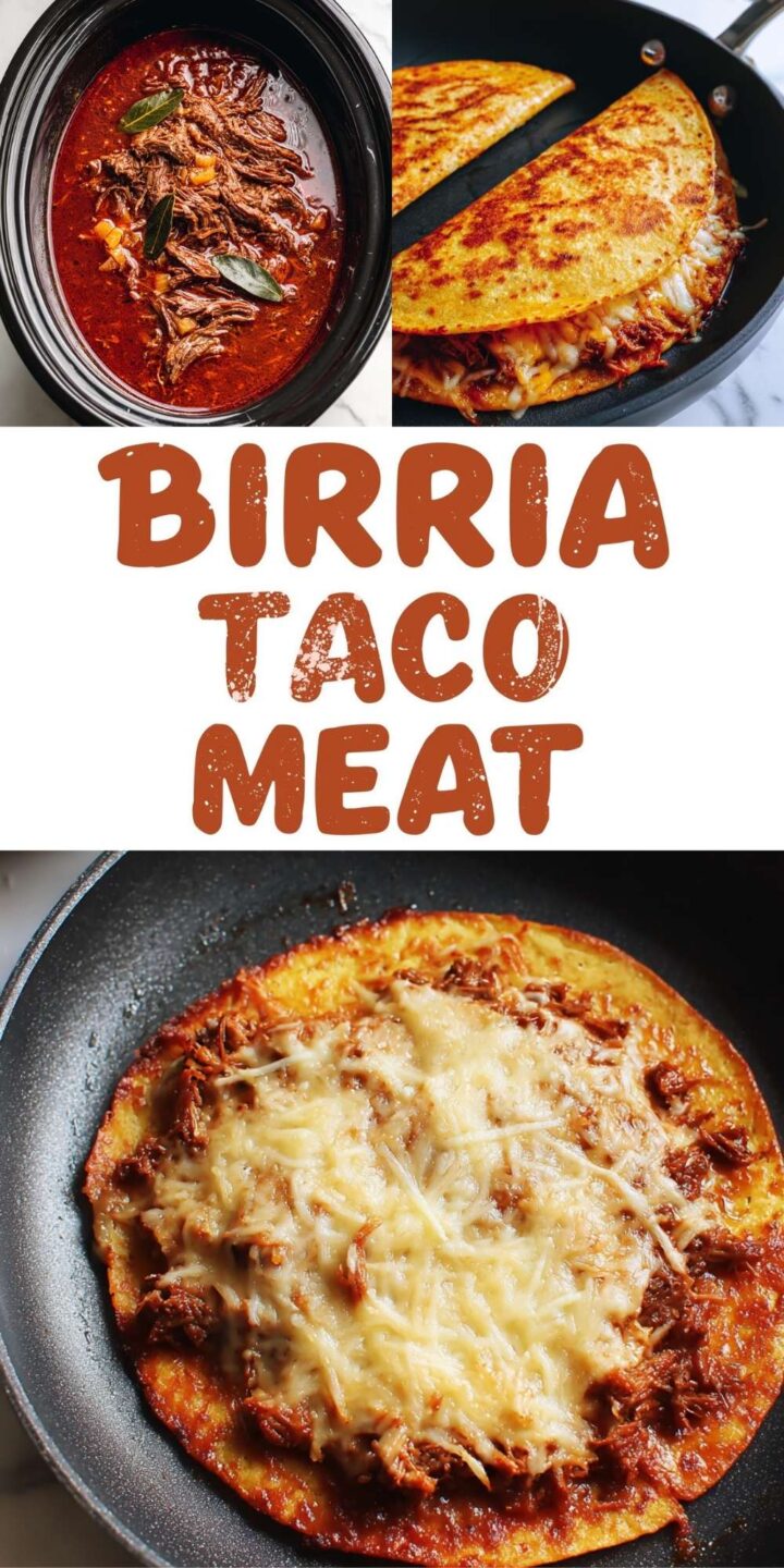 Birria Taco Meat Easy Slow Cooker Family Favorite